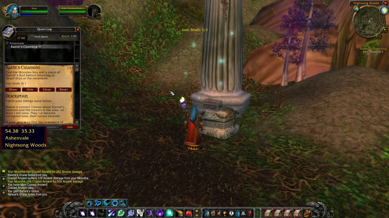 How to get Wooden Key for Iron Shaft WoW Classic Raene's Cleansing ...