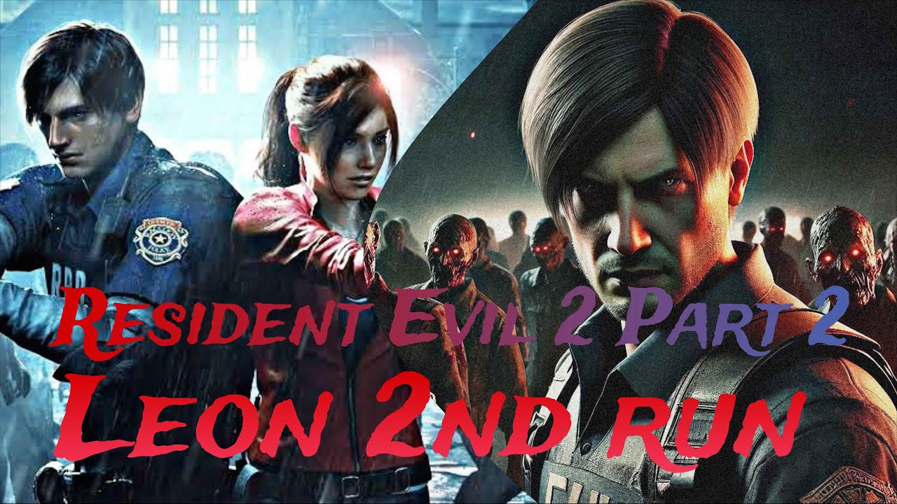 Resident evil 2 leon 2nd run part 2 #residentevil2mod - YouTube