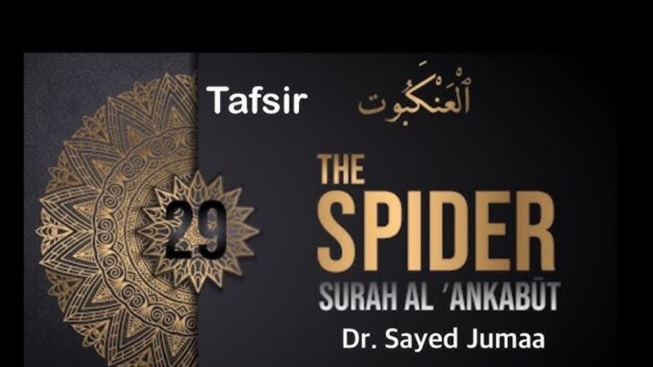 #13-Tafsir Surat Al-Ankabut (The Spider, Last Episode ) Verses 61 to 69 ...