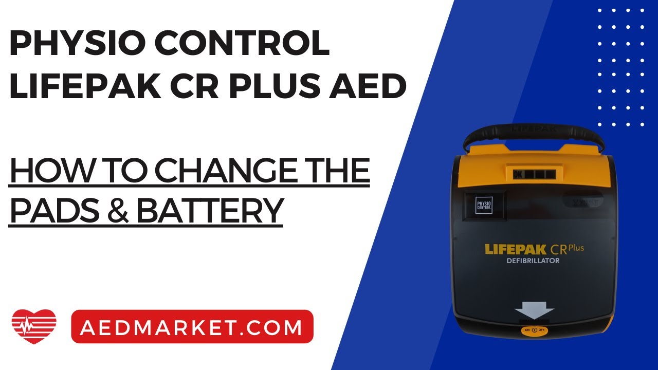 How to Change the Charge-Pak on the Physio-Control LIFEPAK CR Plus ...