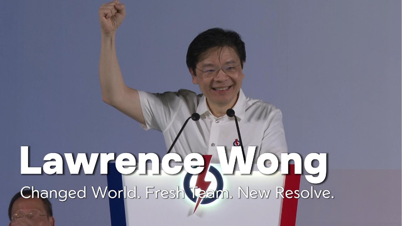 [26 April 2025] #GE2025 Rally - Lawrence Wong - YouTube