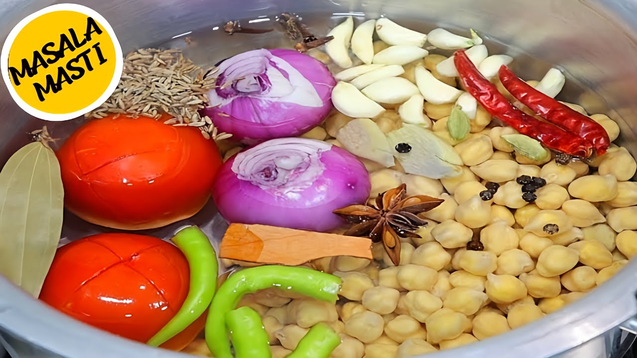 Chana Masala Recipe | Dhaba Style Easy Lahori Chole Recipe | Safed ...