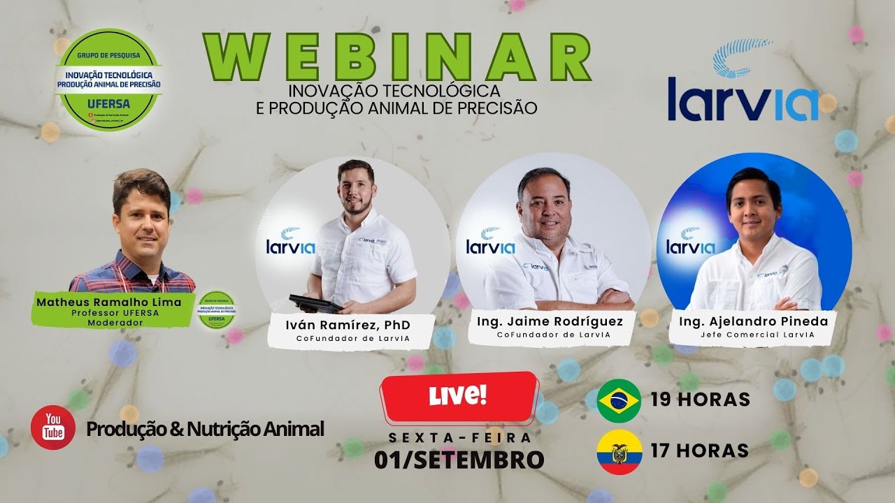 Webinar - Explorando as Ferramentas e Soluções do LarvIA na Aquicultura ...