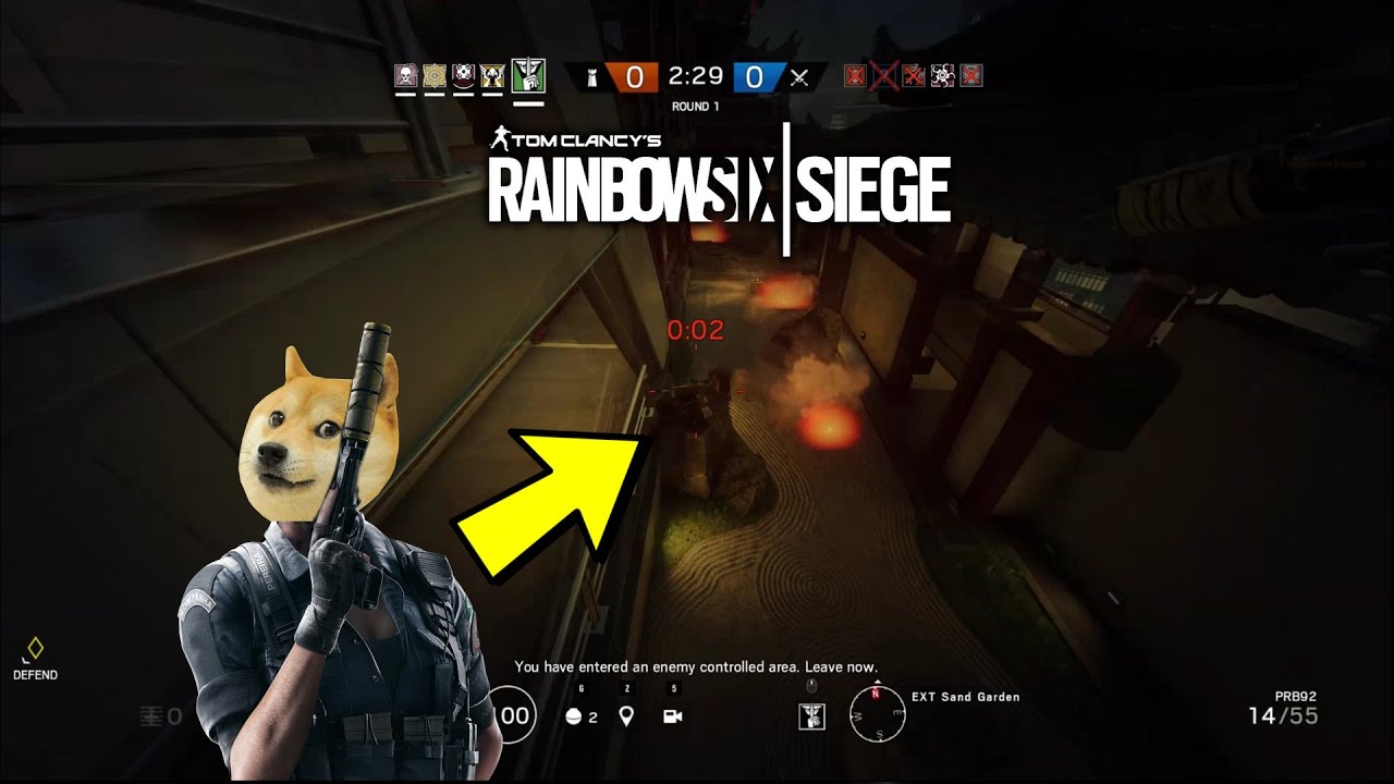 Rainbow Six Siege | Cav The Sneaky Dog - YouTube