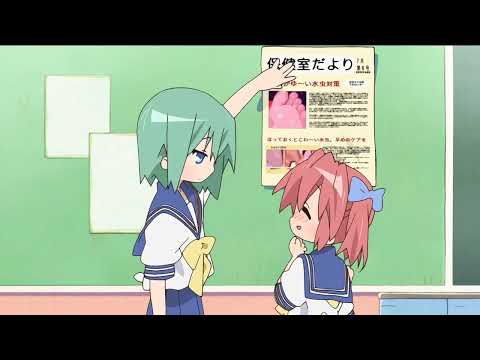 Minami And Yutaka Kabedon | Lucky Star Clips Dub