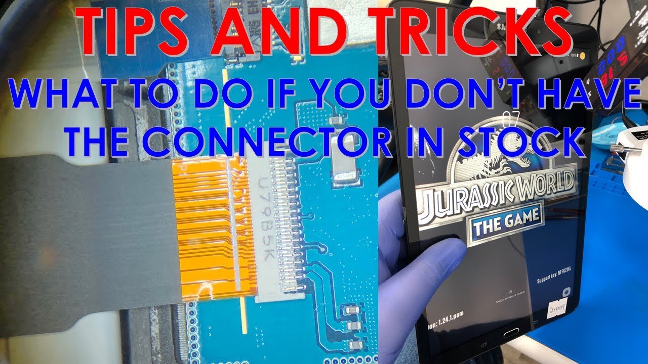 TIP and TRICK what to do if a connector is broken and is not in stock ...