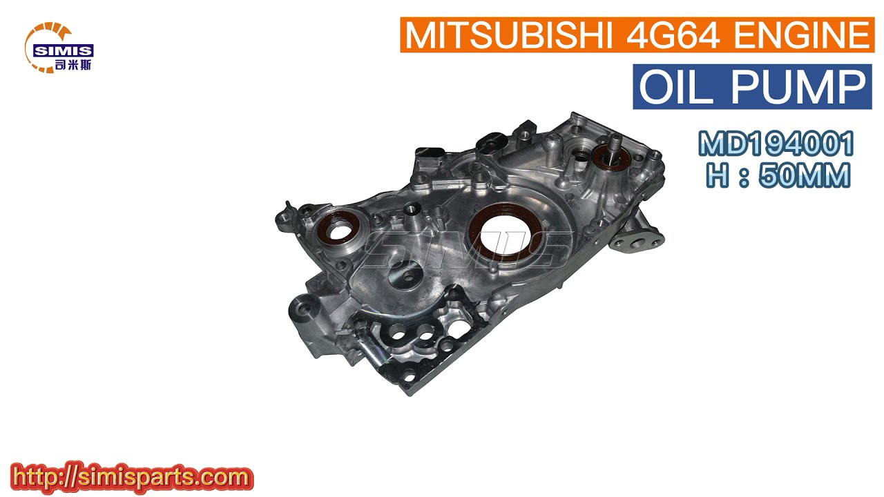 NEW OIL PUMP COLUMN HEIGHT 50MM FITS MITSUBISHI 4G64 ENGINE AFTERMARKET ...