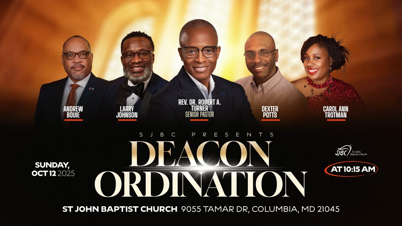 Deacon Ordination | Rev. Dr. Robert Turner | 10:15am - YouTube