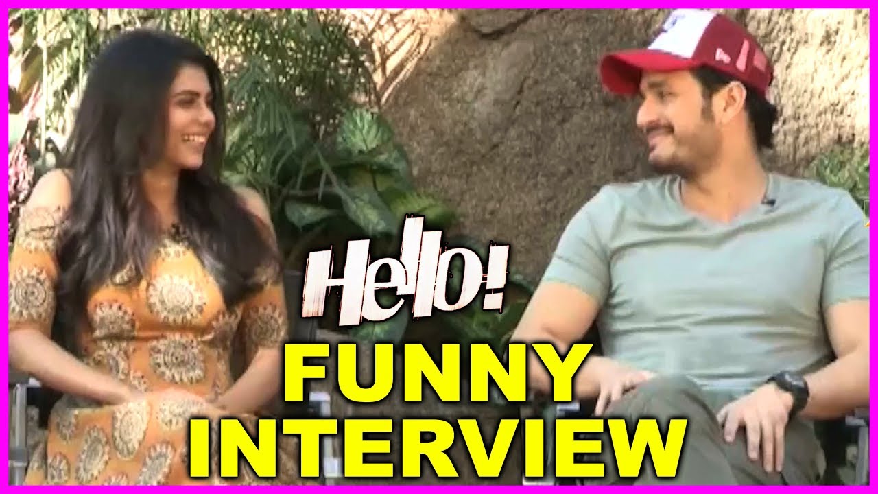 Akhil Akkineni And Kalyani Priyadarshan Latest Interview About Hello ...