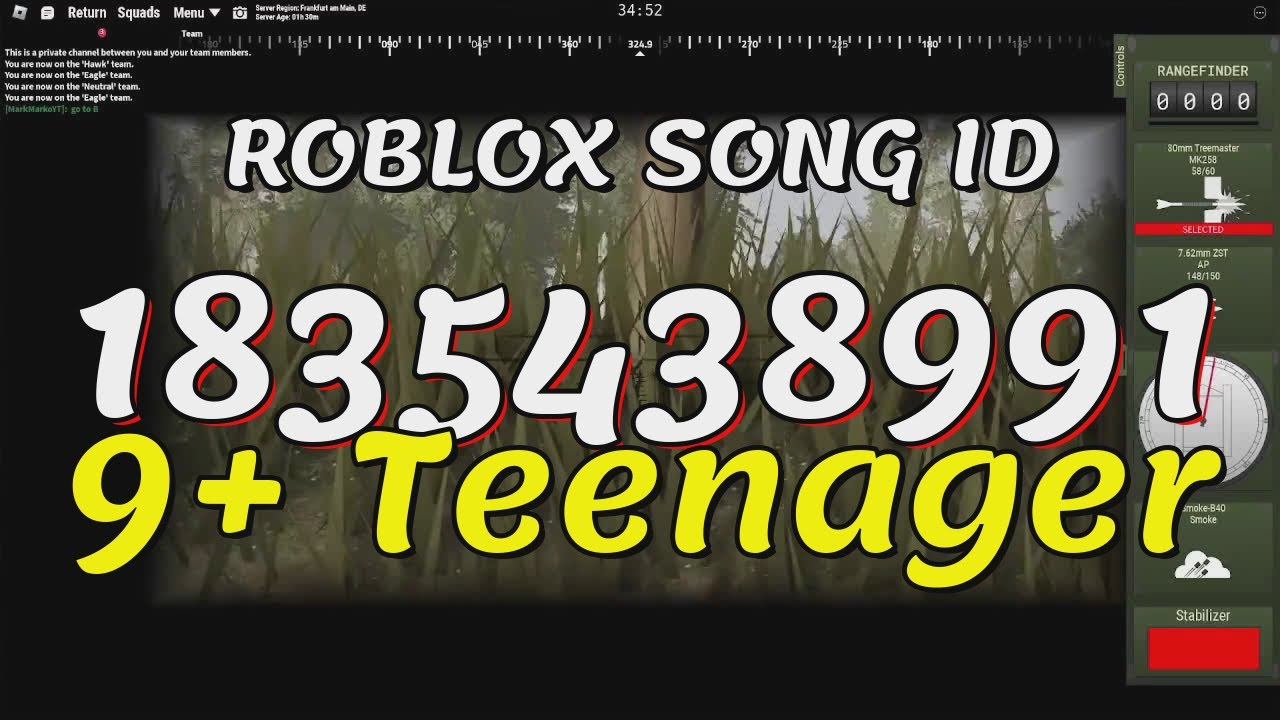 9+ Teenager Roblox Song IDs/Codes - YouTube