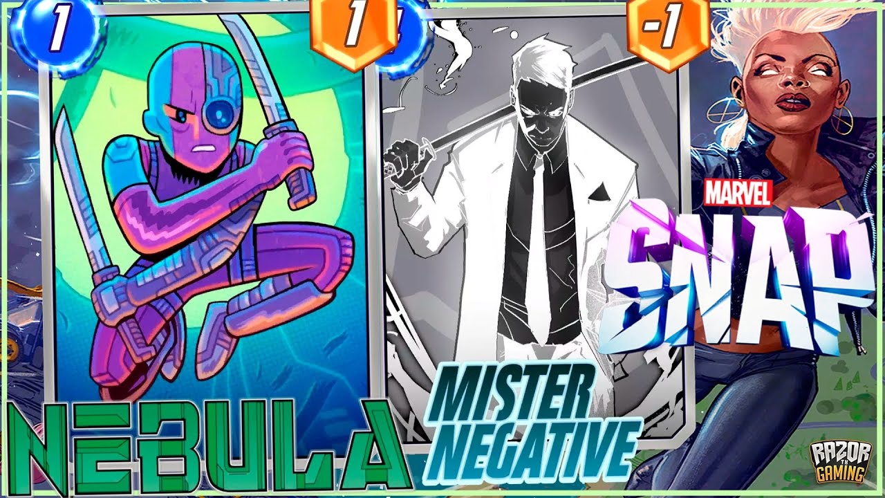 ME ENCANTA ESTE MAZO DE NEBULA + MISTER NEGATIVE 😍 MARVEL SNAP - YouTube