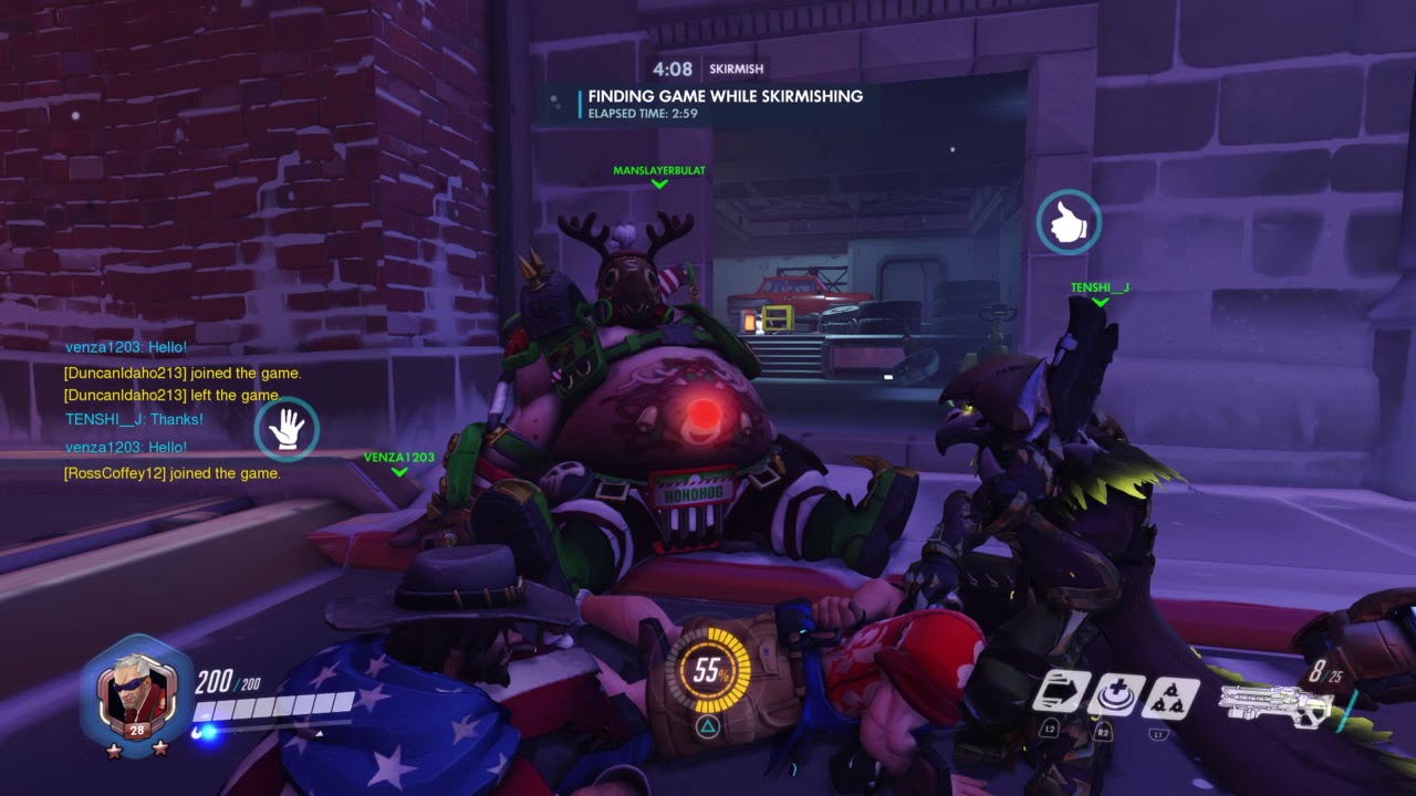 Reaper76 moment while skirmishing - YouTube