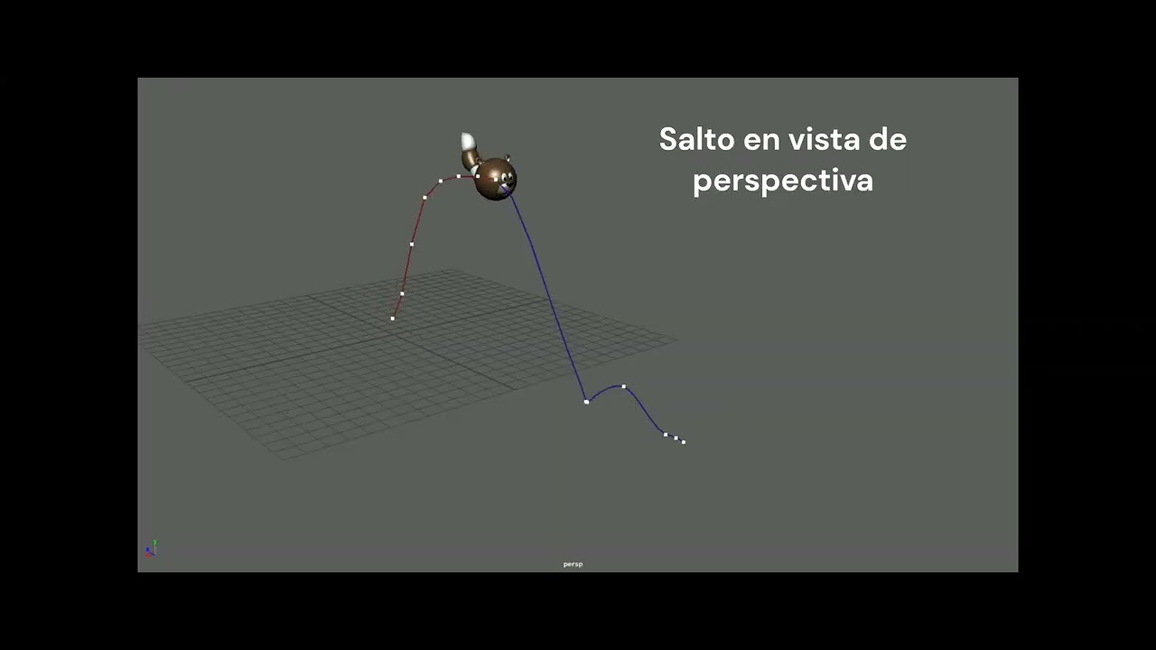 Animación de un pastor u oso saltando - YouTube