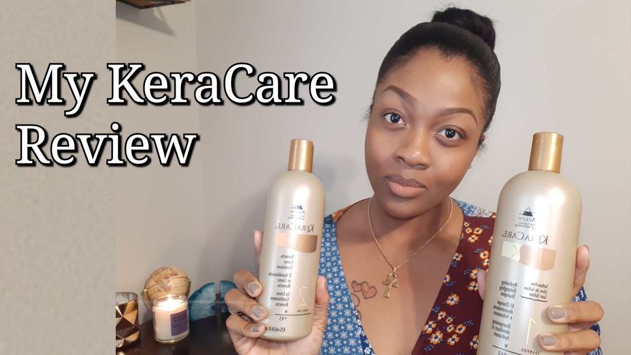 Relaxed Hair || Keracare Shampoo and Conditioner review - YouTube