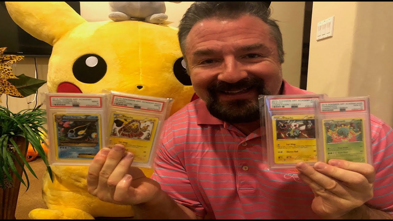 Pokemon Art Academy Cards - I Caught All 9! David Persin, Pokemon's #1 ...