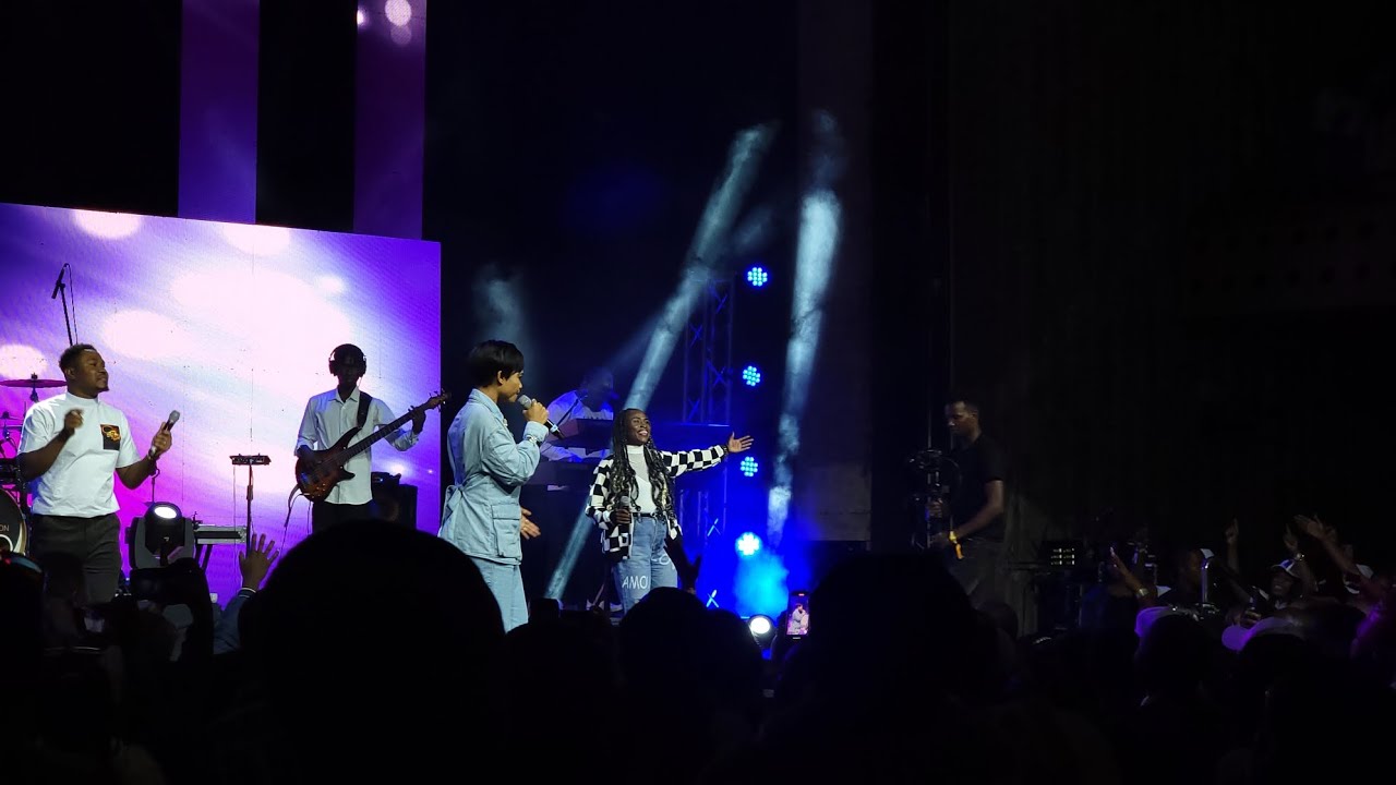 Ada Ehi Live in Zimbabwe Behind the scenes & Live performance ...