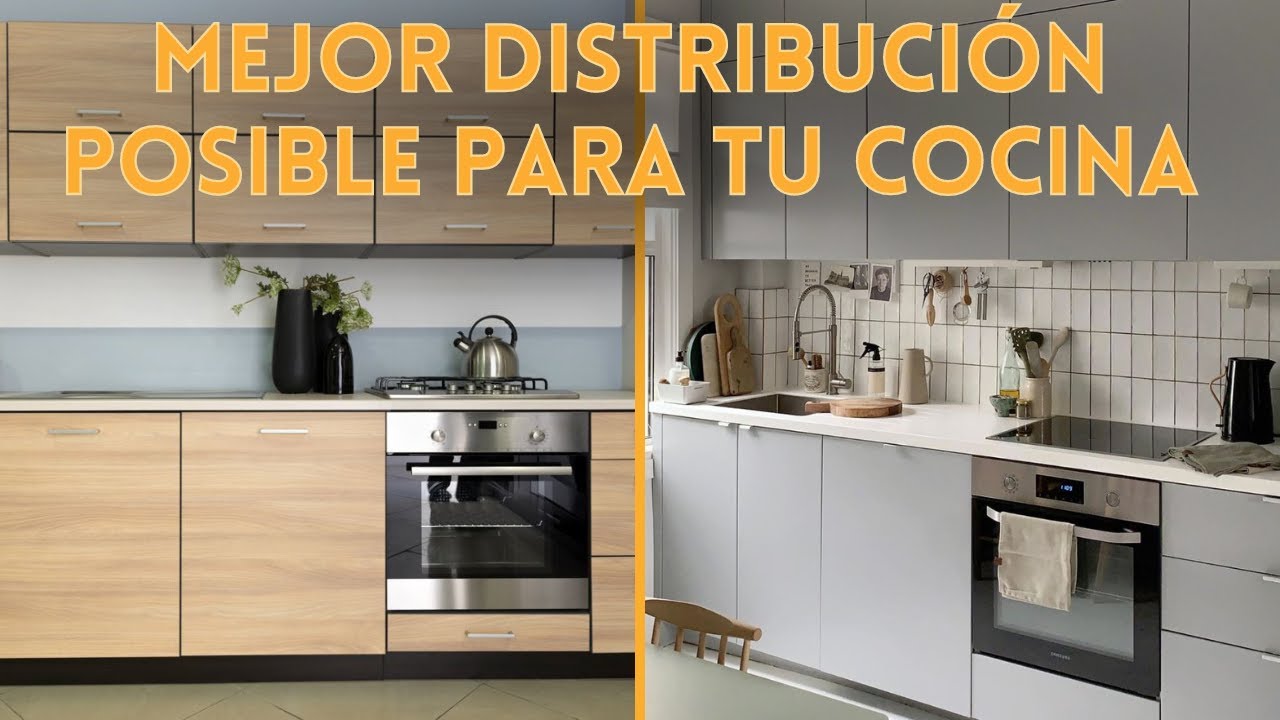 Distribuci n De Una COCINA DE 3 METROS LINEALES Cocina Peque a Distribuci n De Una COCINA DE 3 METROS LINEALES Cocina Peque a
