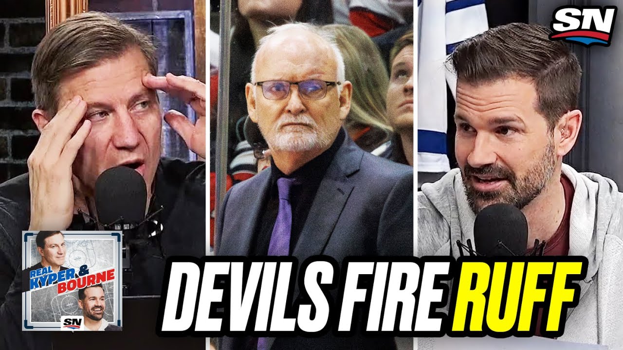 New Jersey Devils Fire Lindy Ruff | Real Kyper & Bourne Clips - YouTube