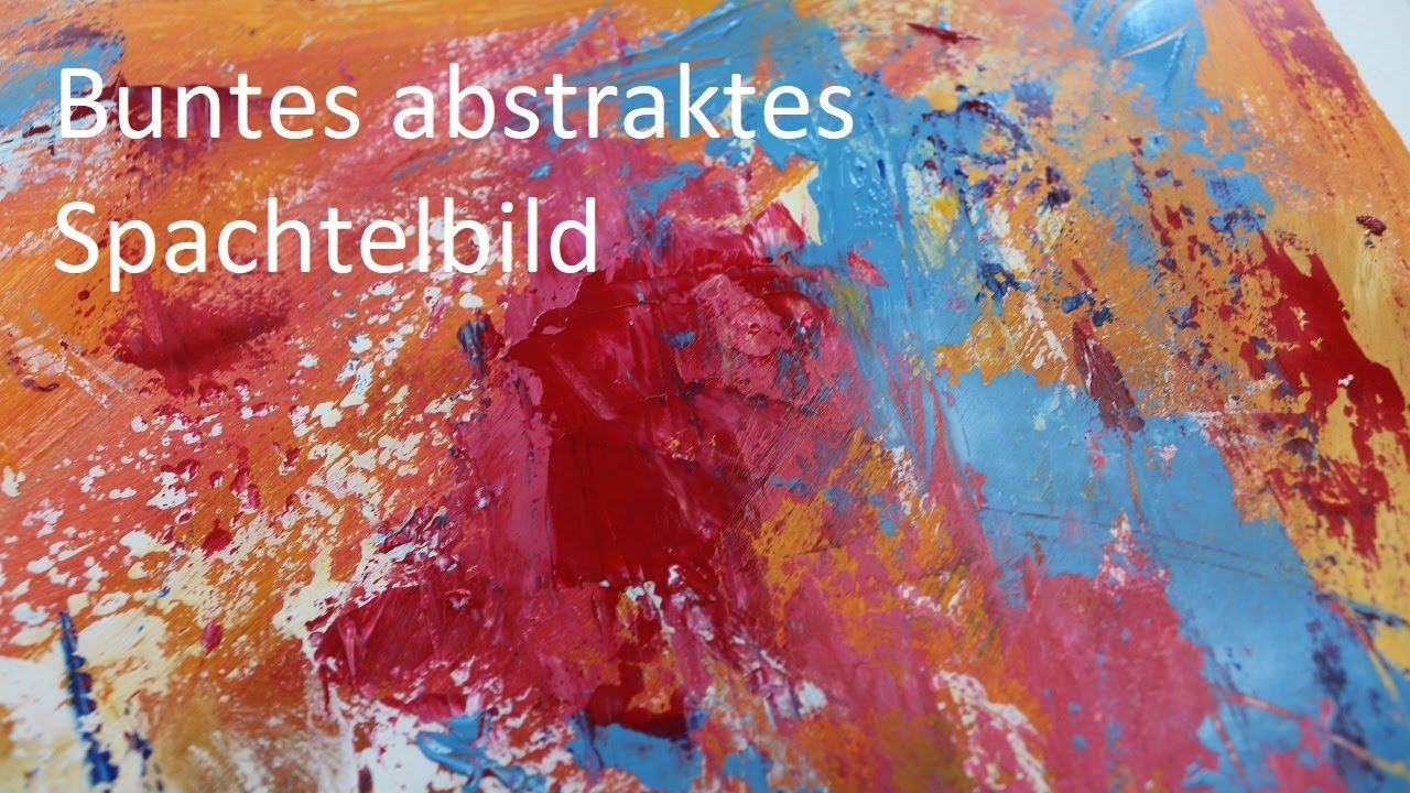 Abstrakte Acrylmalerei - abstract acrylic painting - tutorial - Schritt ...