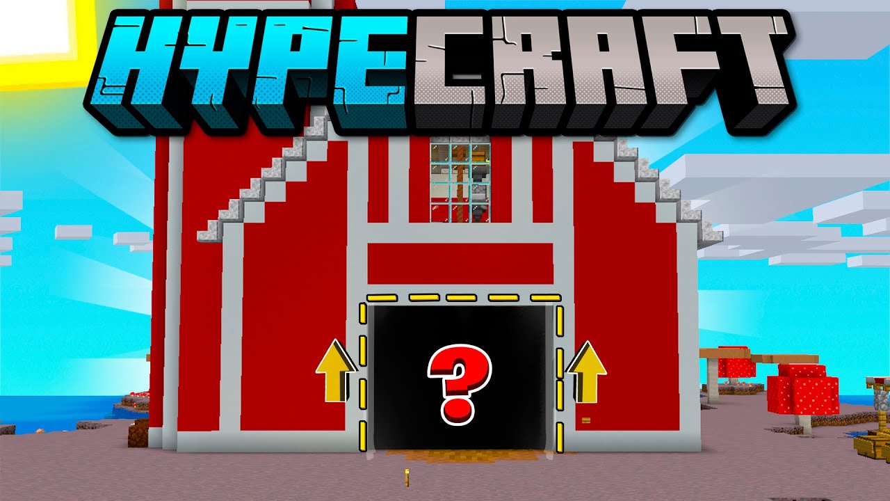 FIZEMOS UM MEGA PORTÃO AUTOMÁTICO PARA O @Coder Felipe !! | HypeCraft # ...