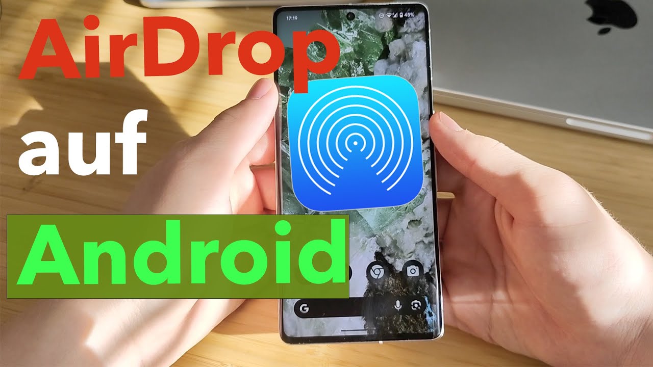 Apple AirDrop auf einem Android Smartphone nutzen - YouTube