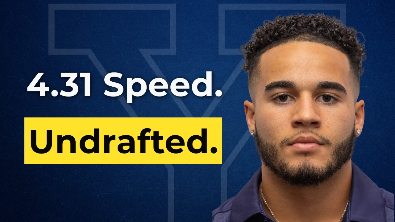 This Yale Grad Ran a 4.31 And STILL Went Undrafted - YouTube