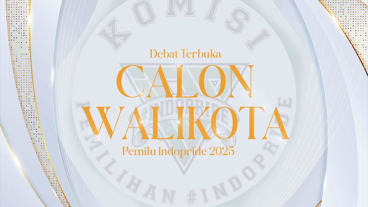 DEBAT CALON WALIKOTA dan WAKIL WALIKOTA #INDOPRIDE 2025 - YouTube