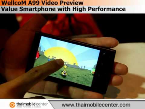 WellcoM A99 Video Preview - YouTube