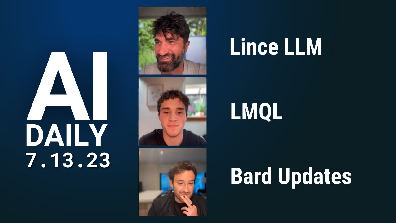 Bard Updates | Lince LLM | LMQL - YouTube