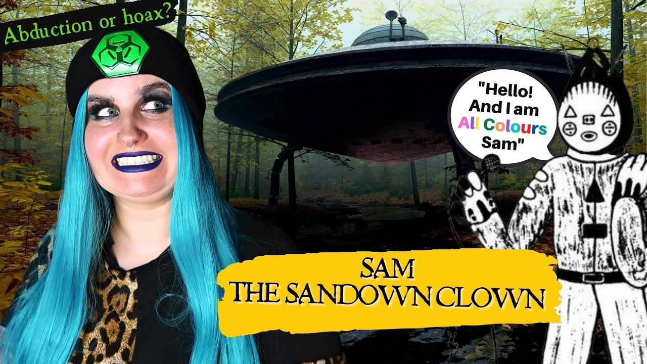 Two children abducted by creepy wooden alien? | Sam the Sandown Clown ...