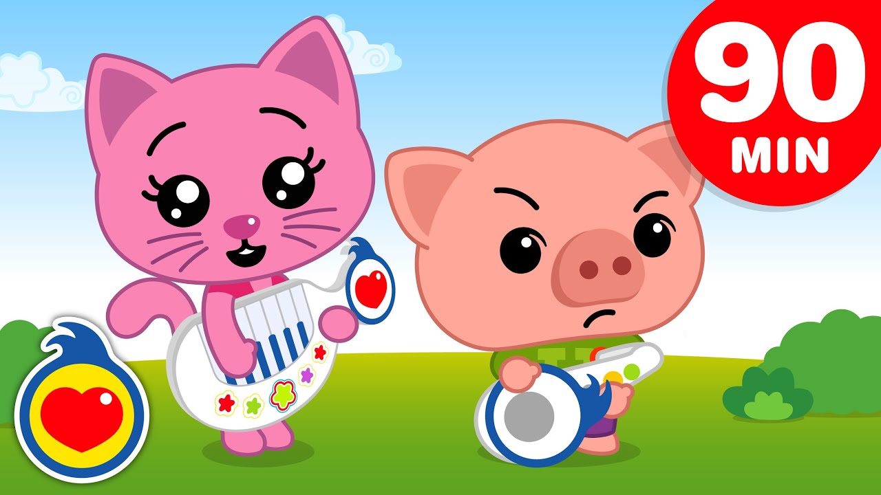 🐥 Plim Plim ♫ CARTOONS for Kids ♫ Full Episodes ♫ 1, 2, 3… Let’s Play ...