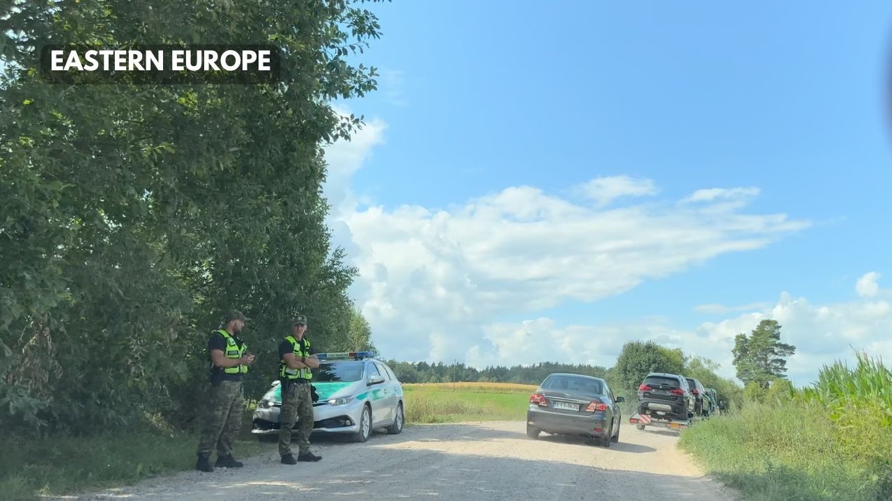 [4k driving] Don`t trust Google Maps in Eastern Europe: Suwalki gap 🇱🇹 ...