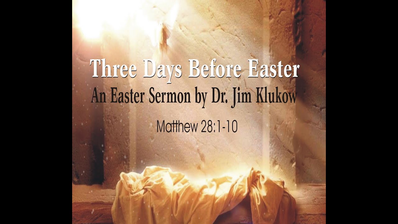 Three Days Before Easter - YouTube