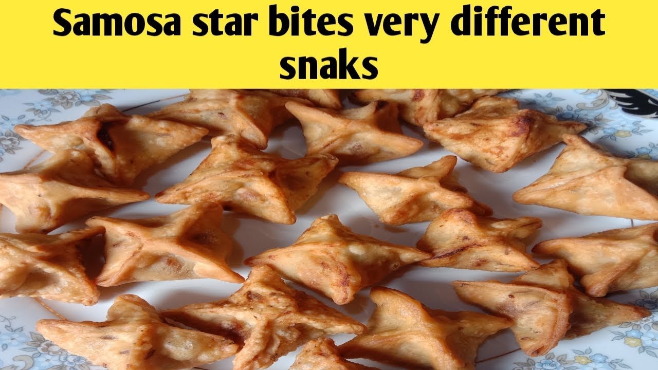 Star SAMOSA bites snak recipe by MM Food cravings #alhumdullilah #bites ...