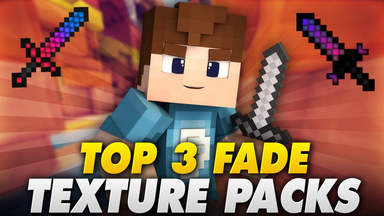 TOP 3 TEXTURE PACKS - FADE - Minecraft | LetsPhil - YouTube