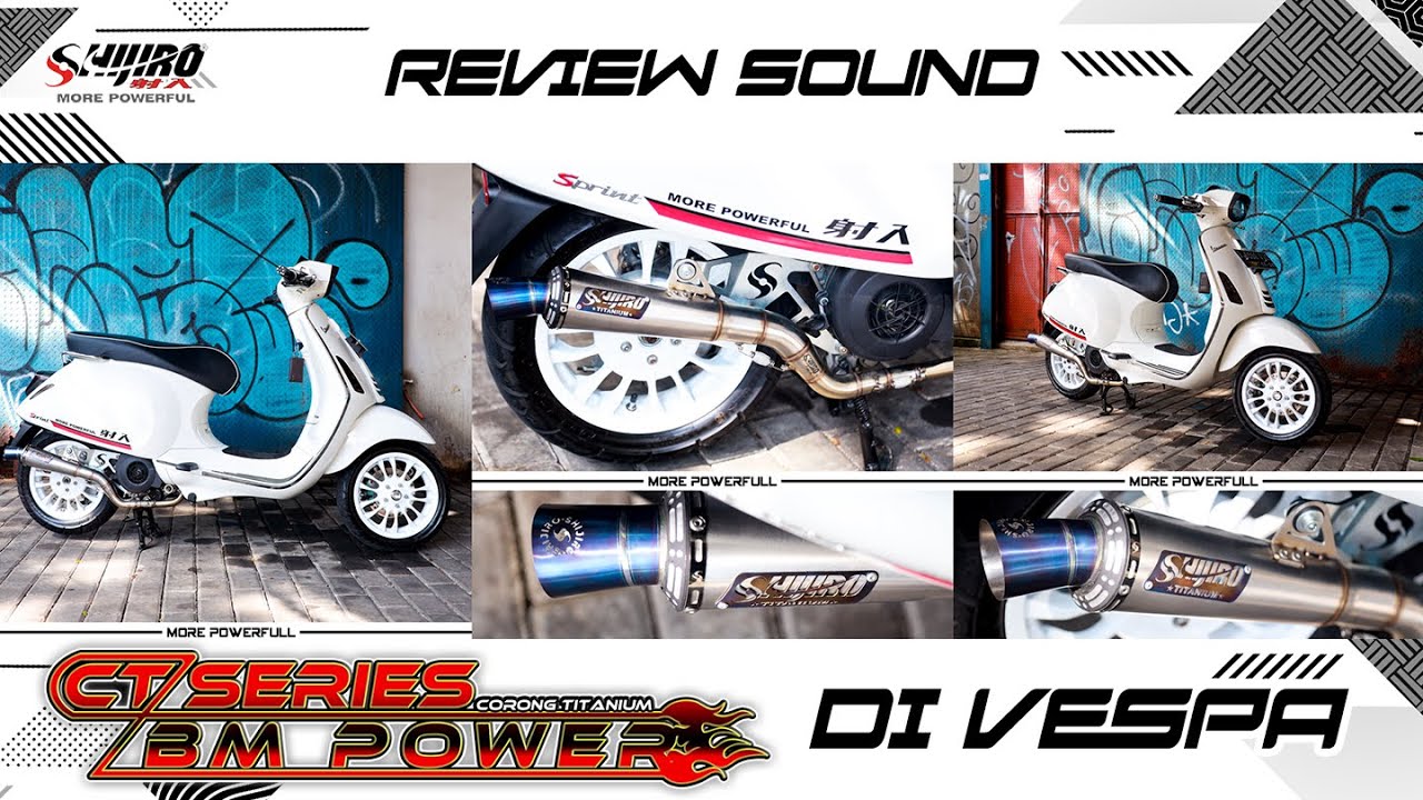 SHIJIRO RACING EXHAUST - BM POWER ( CT SERIES ) - YouTube