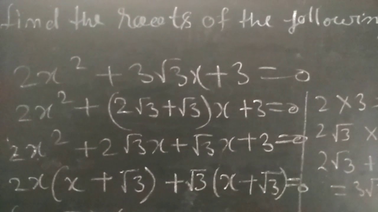 Equations - YouTube