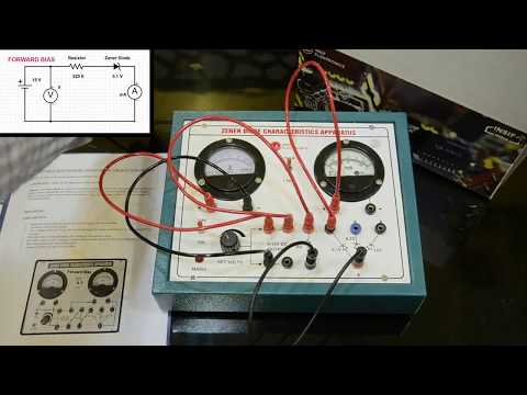 Zener Diode Characteristics Apparatus - Connections - YouTube