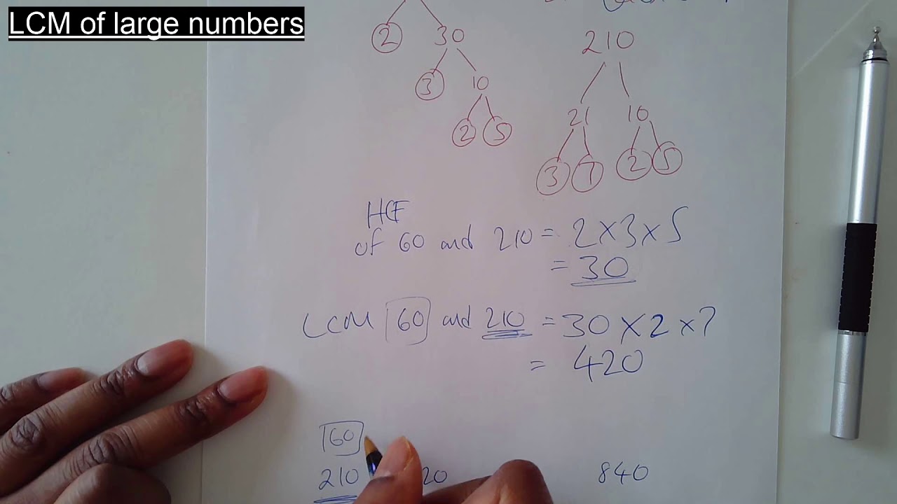 04 LCM of large numbers - YouTube