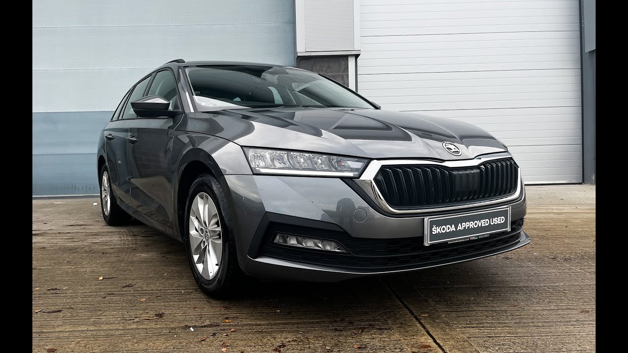 2022 - SKODA Octavia Estate 1.5 TSI SE 5dr - Grey - YouTube
