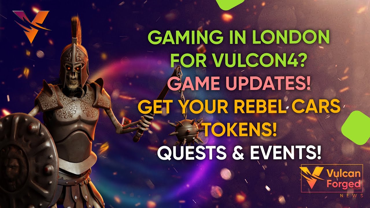 Blockchain Gaming News from Vulcan Forged & Elysium blockchain - YouTube