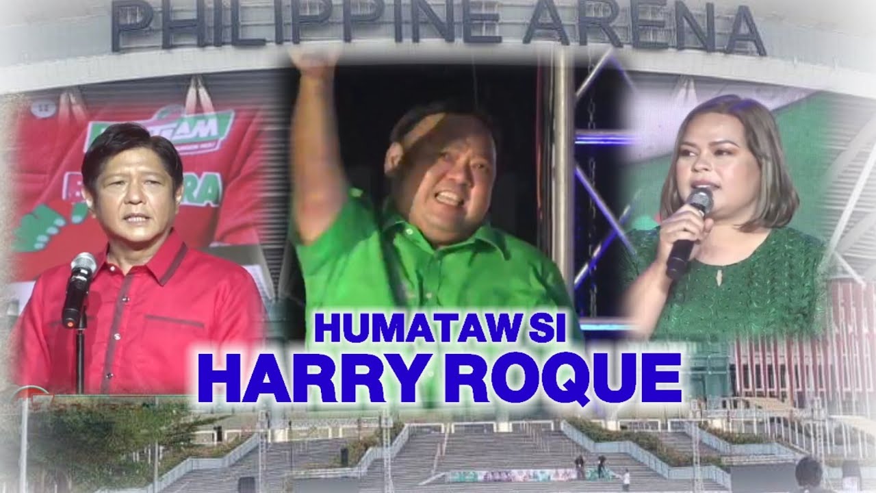 Harry Roque Dance Moves sa Philippine Arena - BBM Sara Uniteam Campaign ...