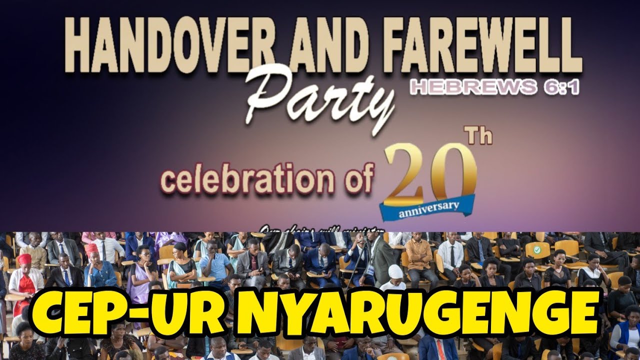ADS: INVITATION TO HANDOVER AND FAREWELL PARTY TOGETHER WITH ...