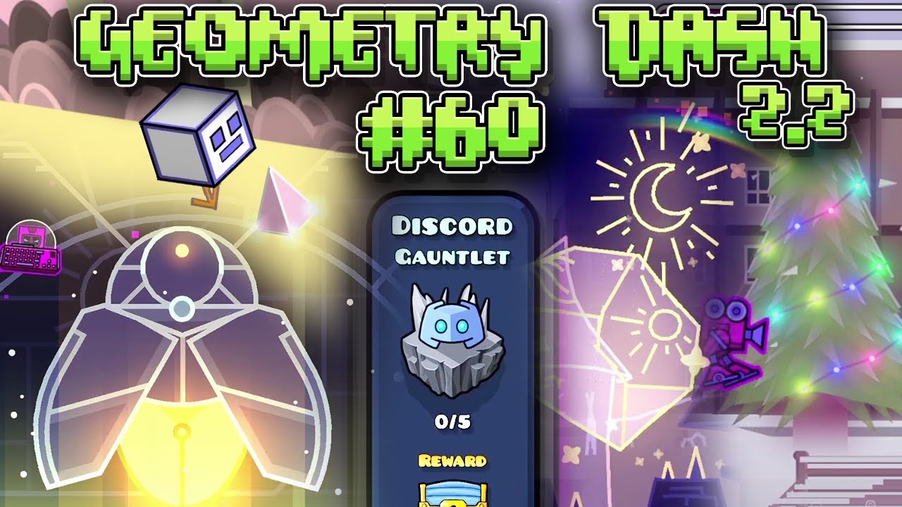 La DISCORD GAUNTLET es HERMOSA | GEOMETRY DASH #60 - YouTube