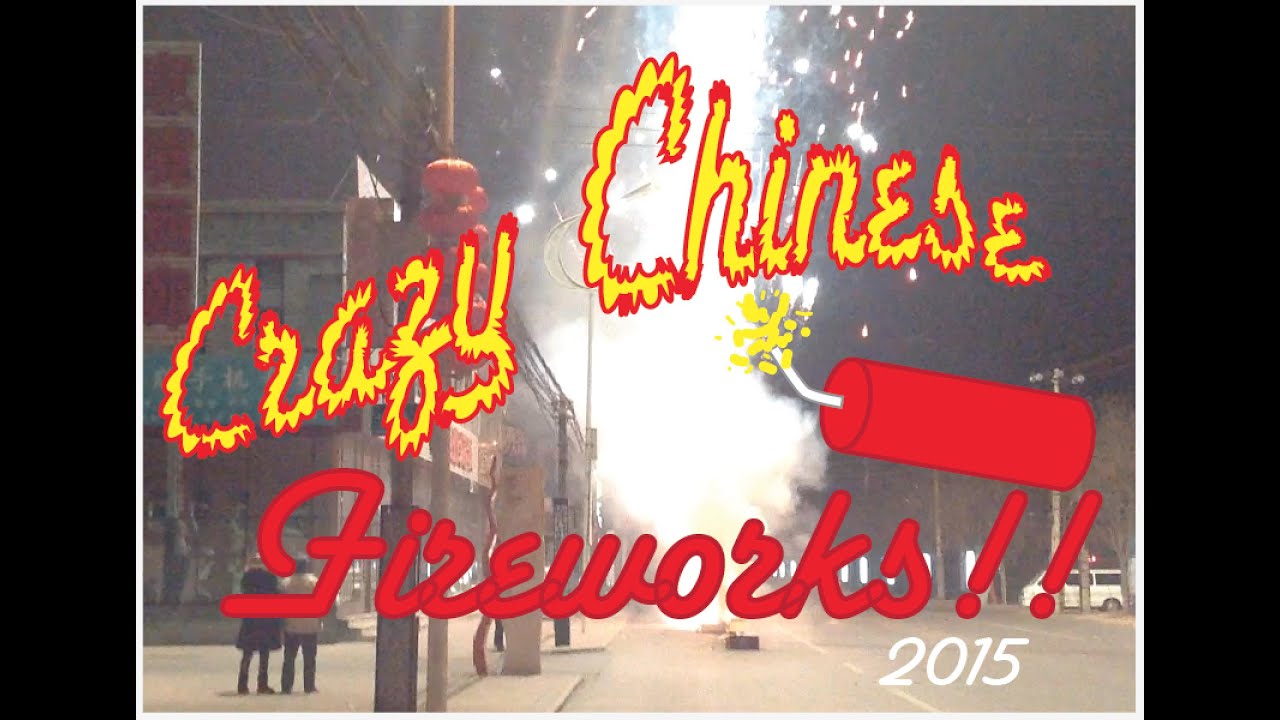 Crazy Chinese Fireworks in the Streets of Beijing!! Chinese New Year ...