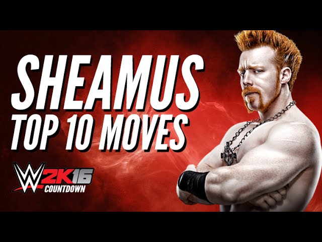 Wwe Sheamus Top 10 Moves