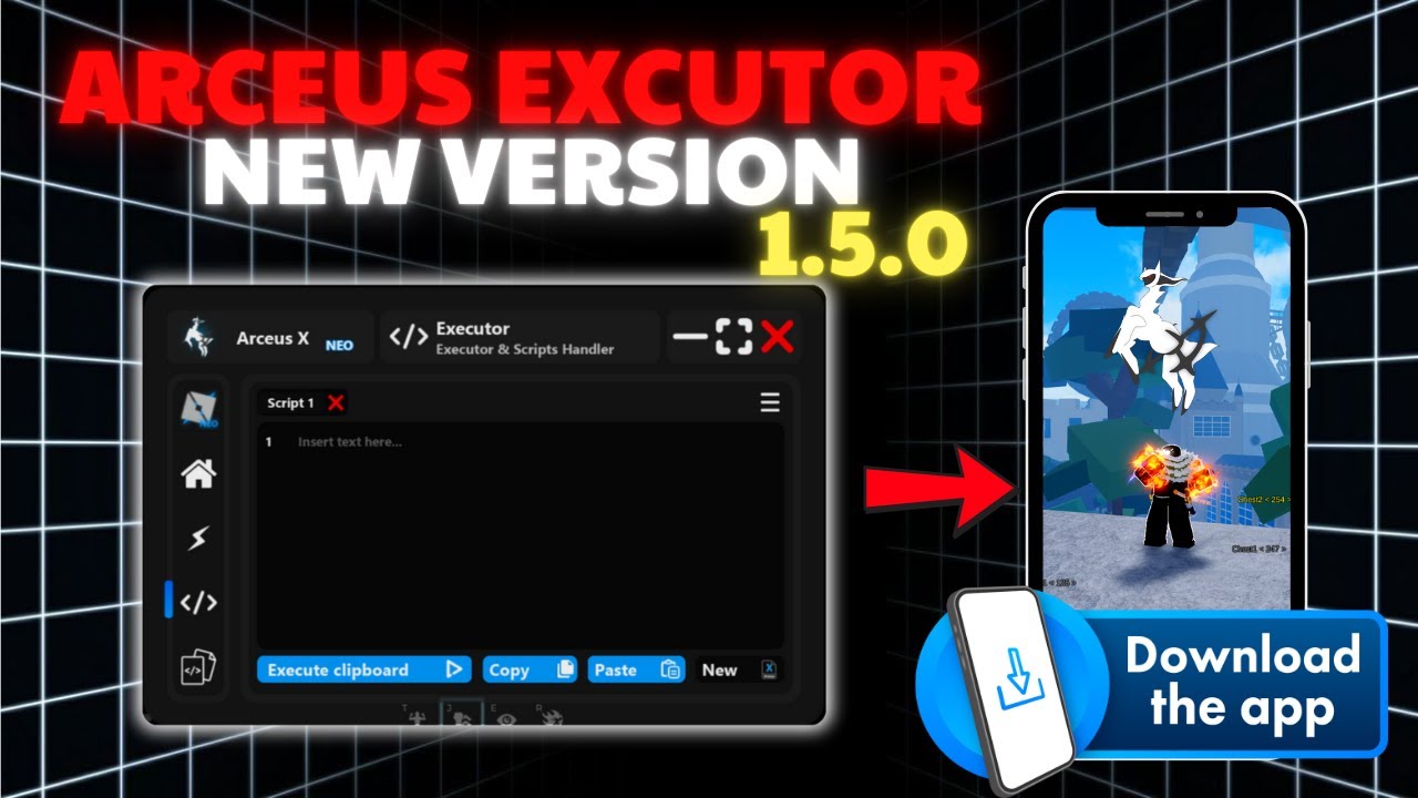 [NEW] ARCEUS X NEO EXECUTOR NEW LAST VERSION 1.5.0 RELEASED | NO LAG ...