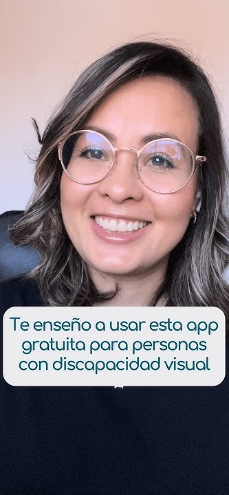 Tutorial para usar la app Be My Eyes - YouTube