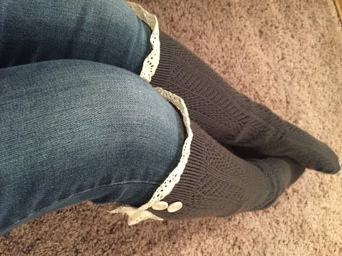 Sweetly Savvy Lace Boot Socks