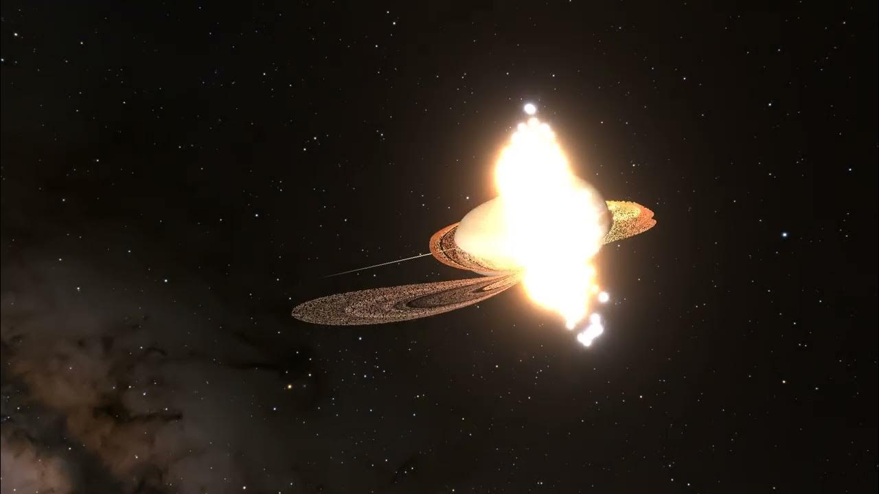 Space Sim: Jupiter VS Saturn! - YouTube